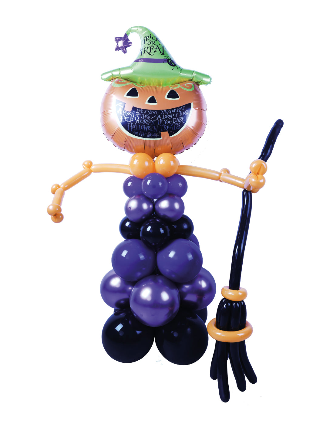 Happy Pumpkin Face Standee – Balloon Buzz Party Centre